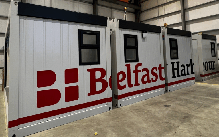 Temporary Modular Commercial Buildings - Belfast Harbour
