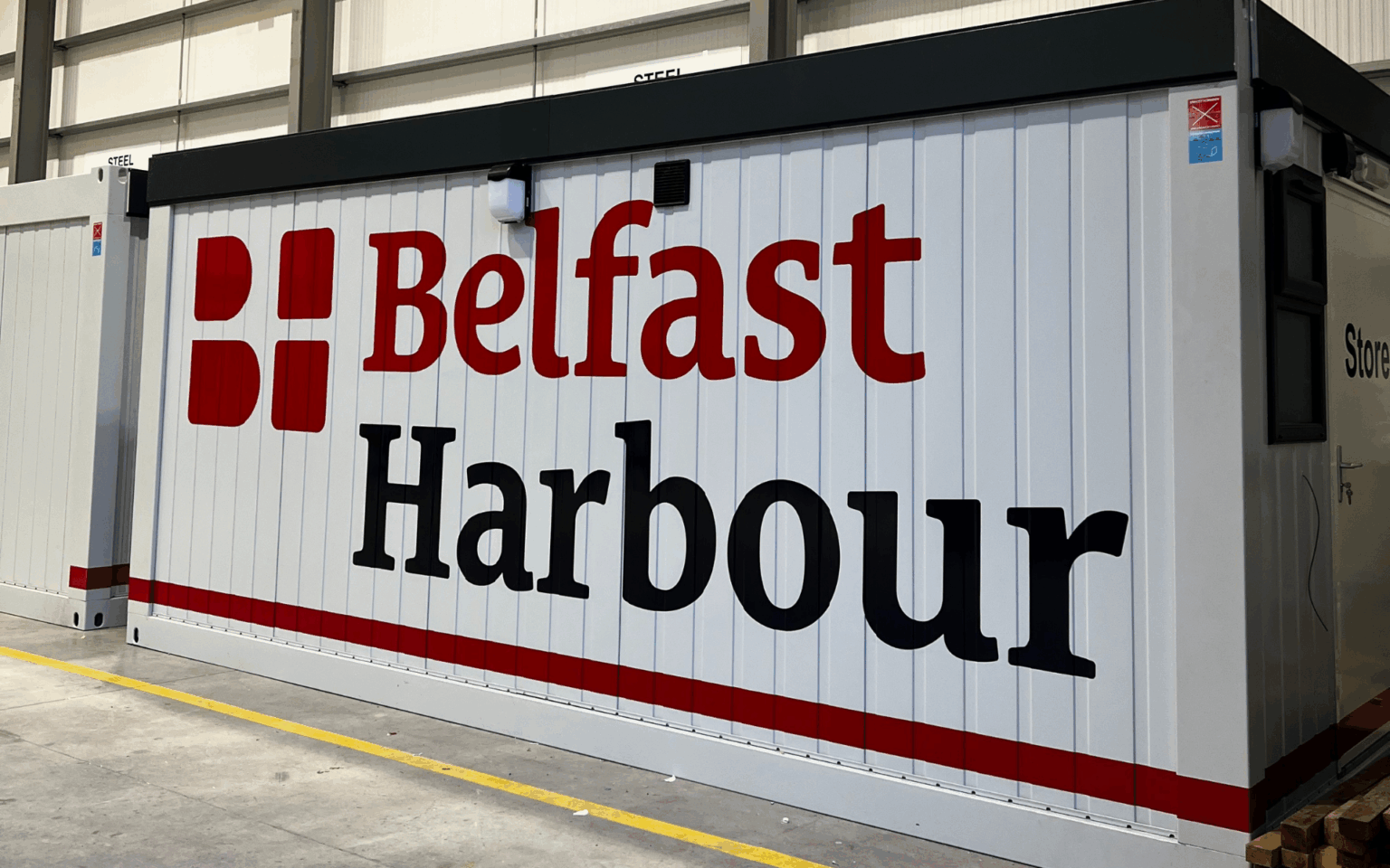 Temporary Modular Commercial Buildings - Belfast Harbour
